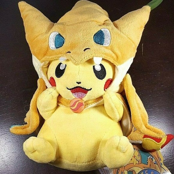 Mega Toyko | Toys | New Mega Charizard Pikachu Plush Pokemon Center Me ...